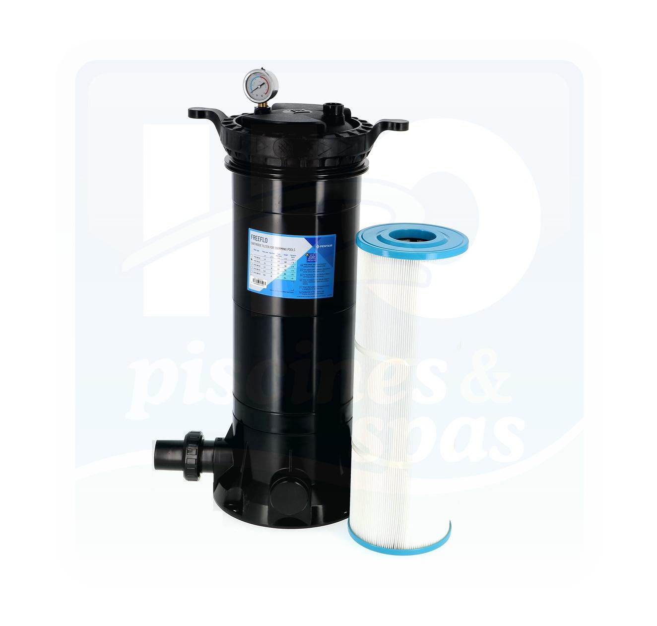 Filtre à cartouches PENTAIR® FREEFLO™ - 8 m³/h - H2o Piscines & Spas